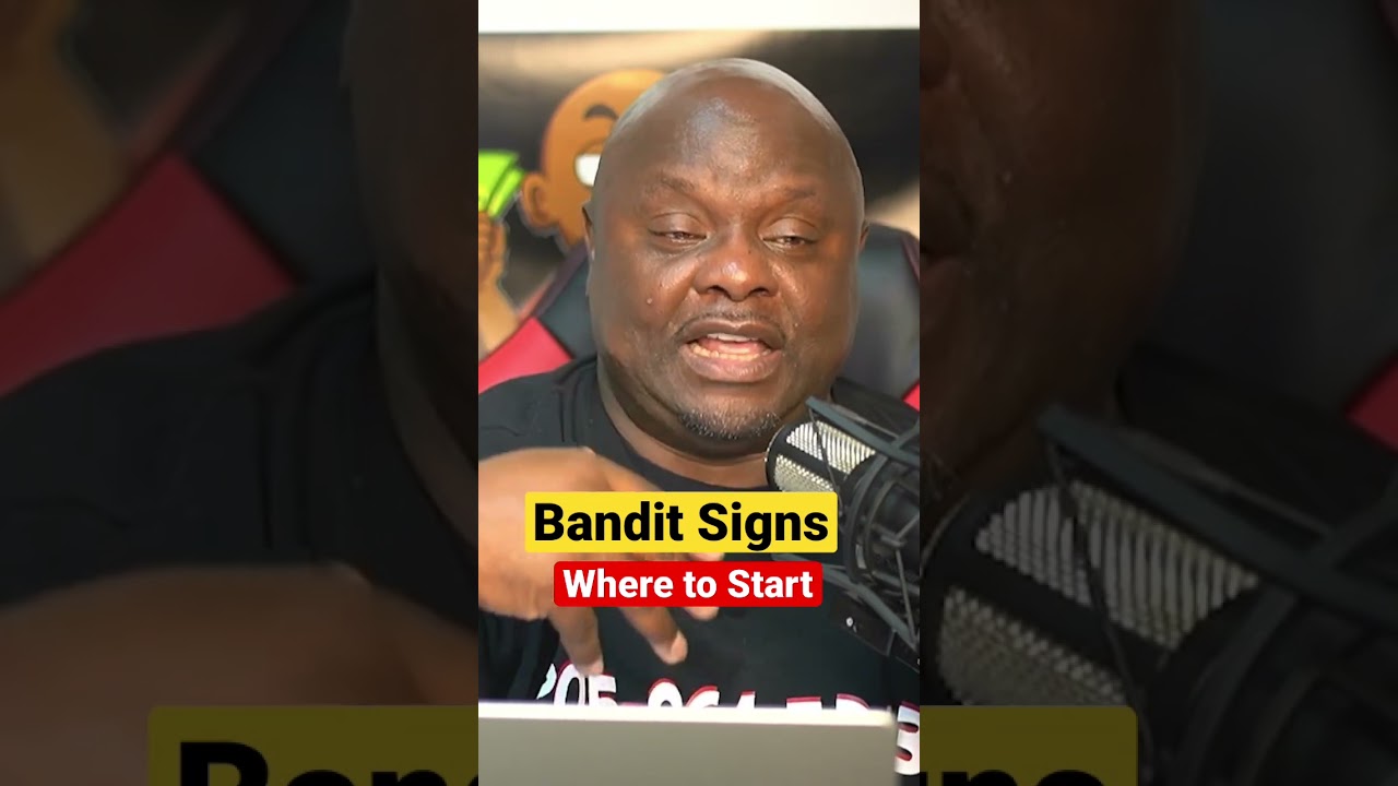 Bandit Signs: The Secret To Where To Put Them